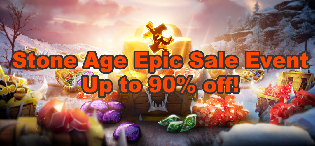 Stone Age Epic Sale Event is online with ultimate discount! | Chief ...